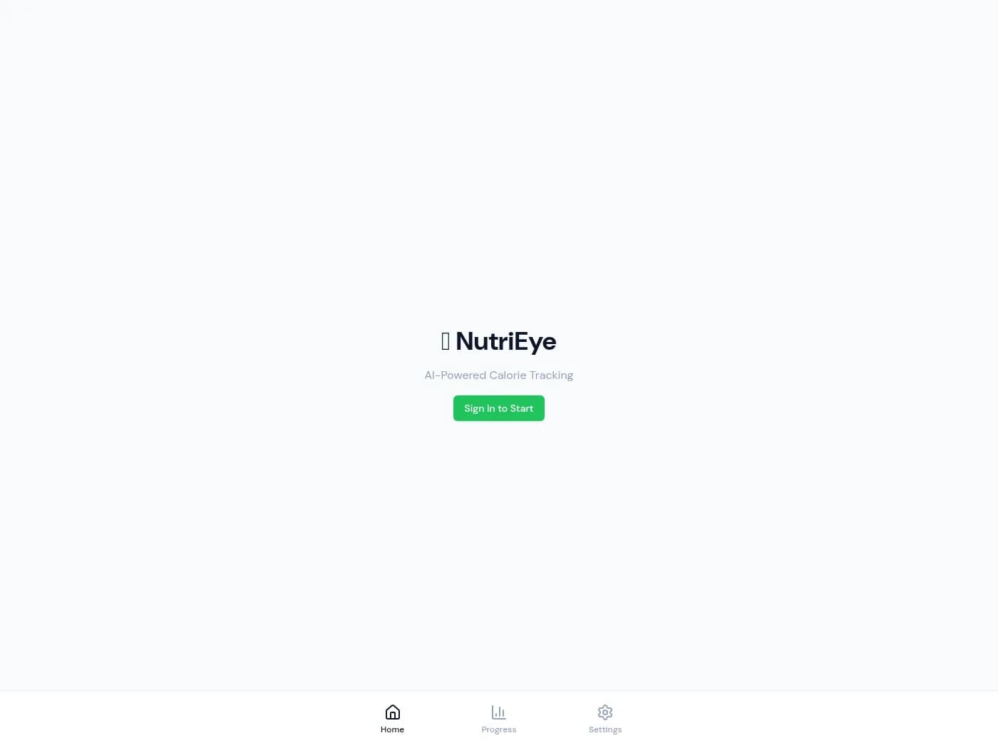 NutriEye - AI-Powered Calorie Counter