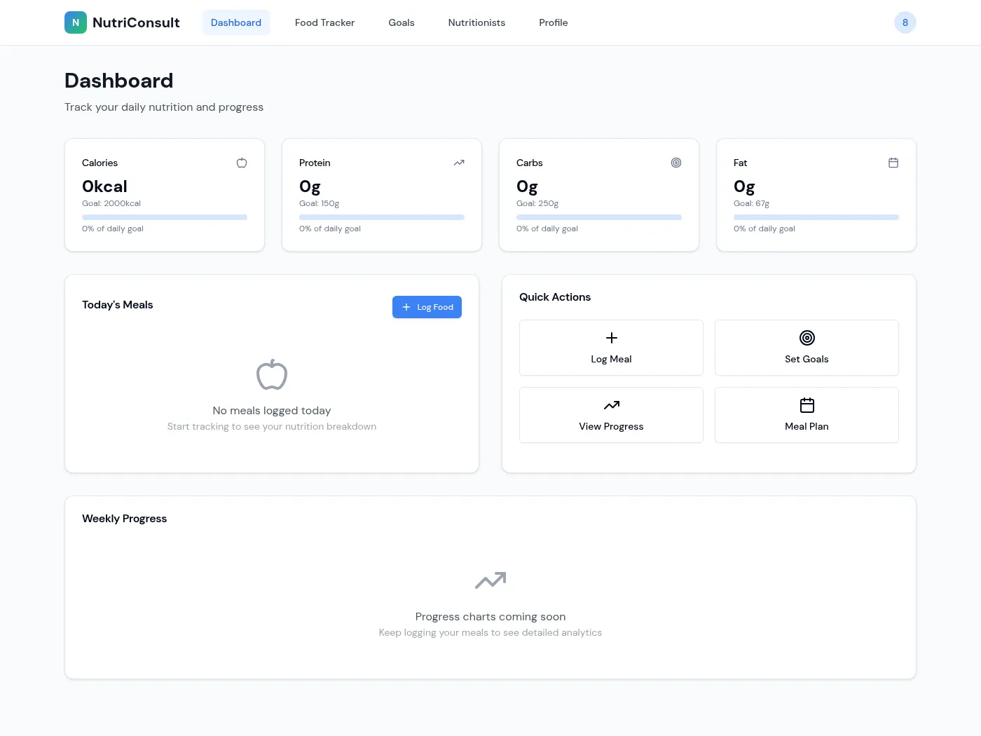 NutriConsult: Personalized Nutritional Consultation App