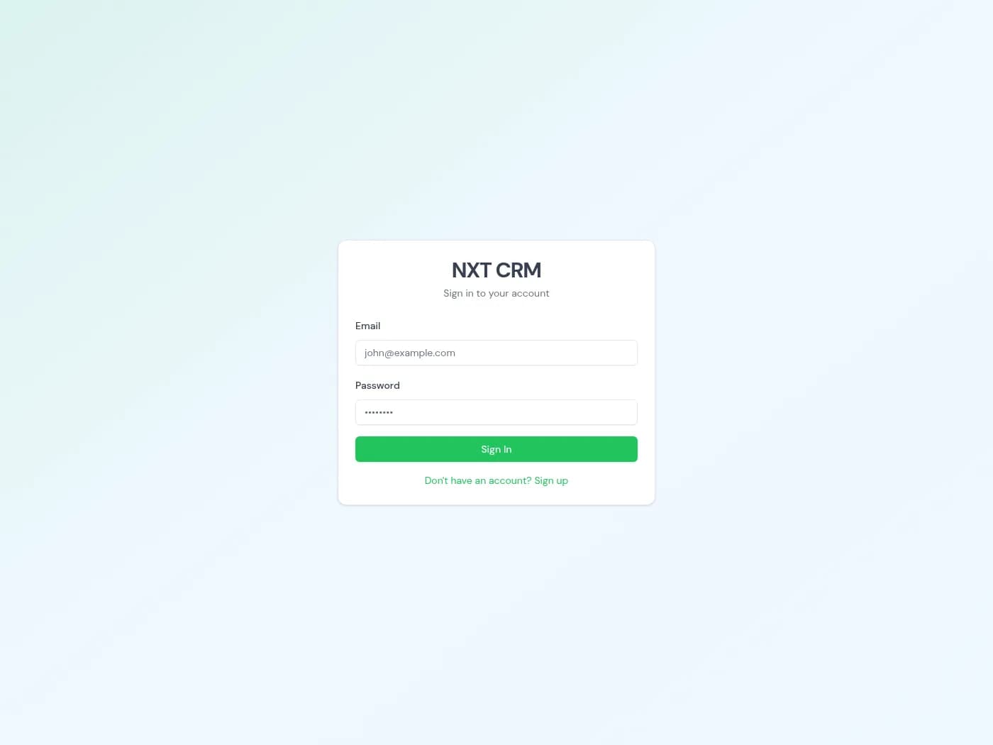 NXT CRM with Intelligent AI Assistant – Production-Ready CRM System for Service Businesses