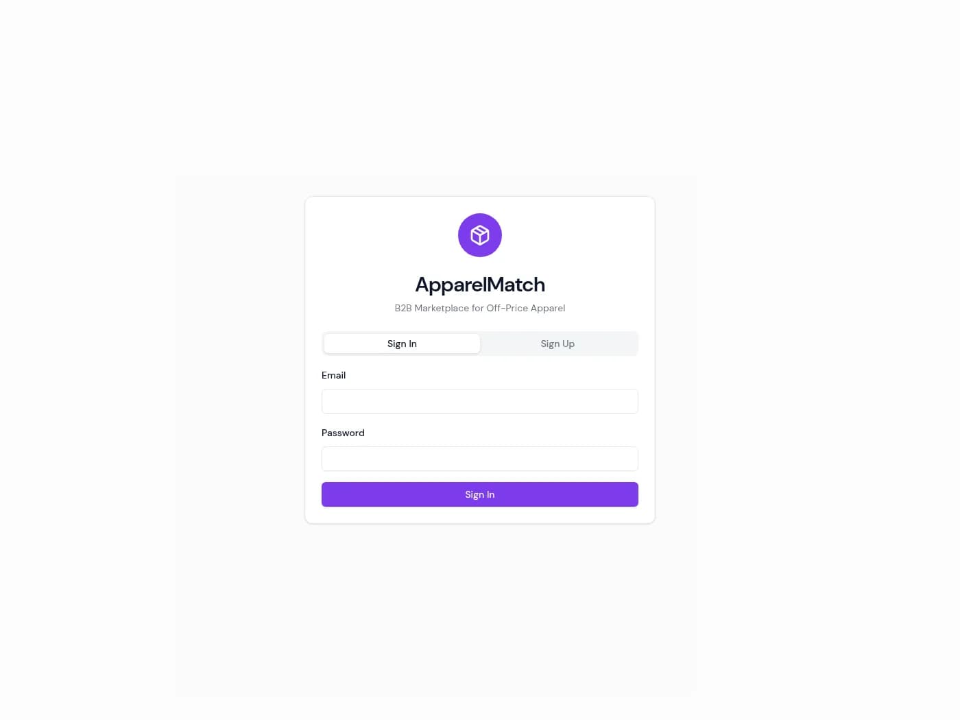 Off-Price Apparel Marketplace Matchmaker