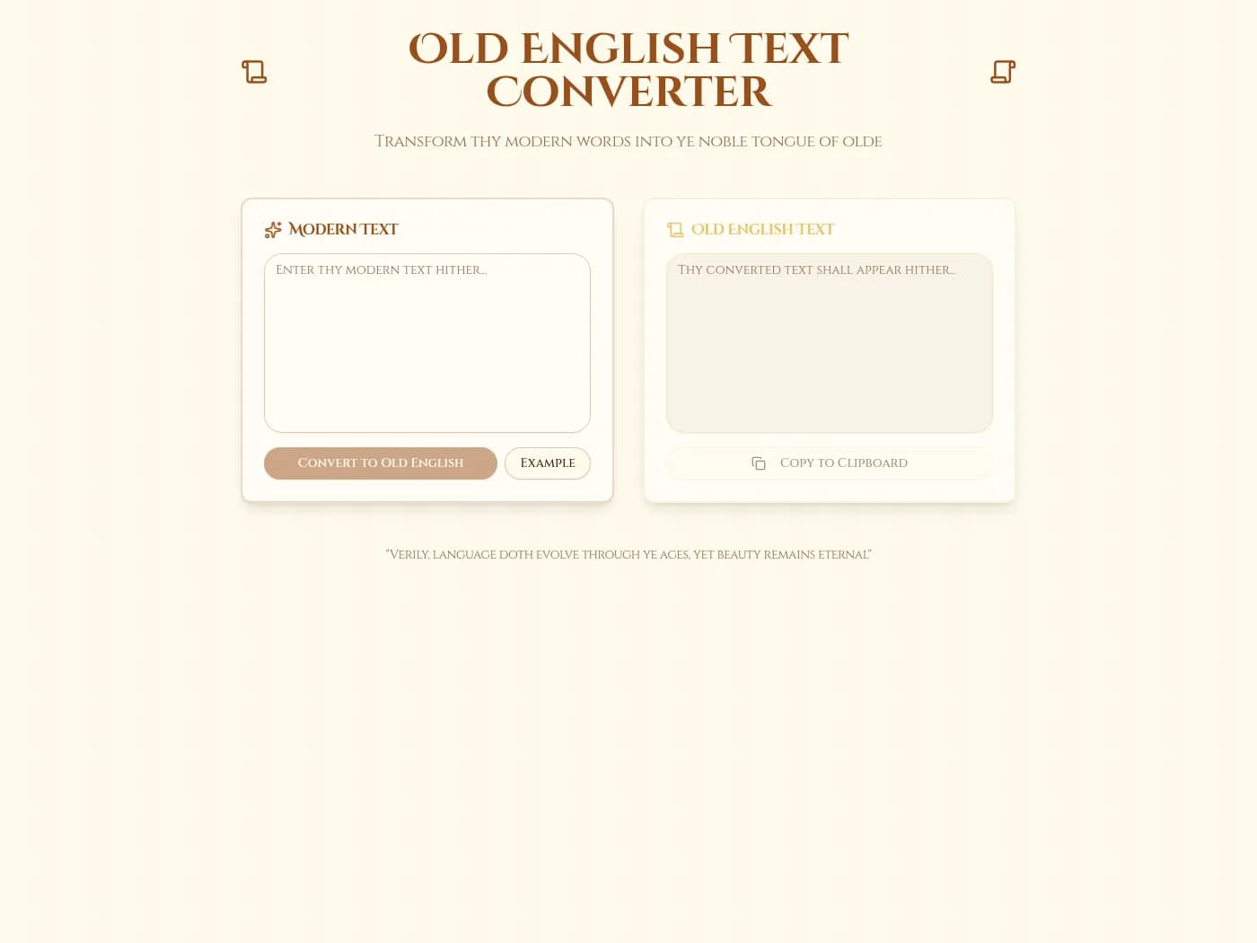Old English Text Converter