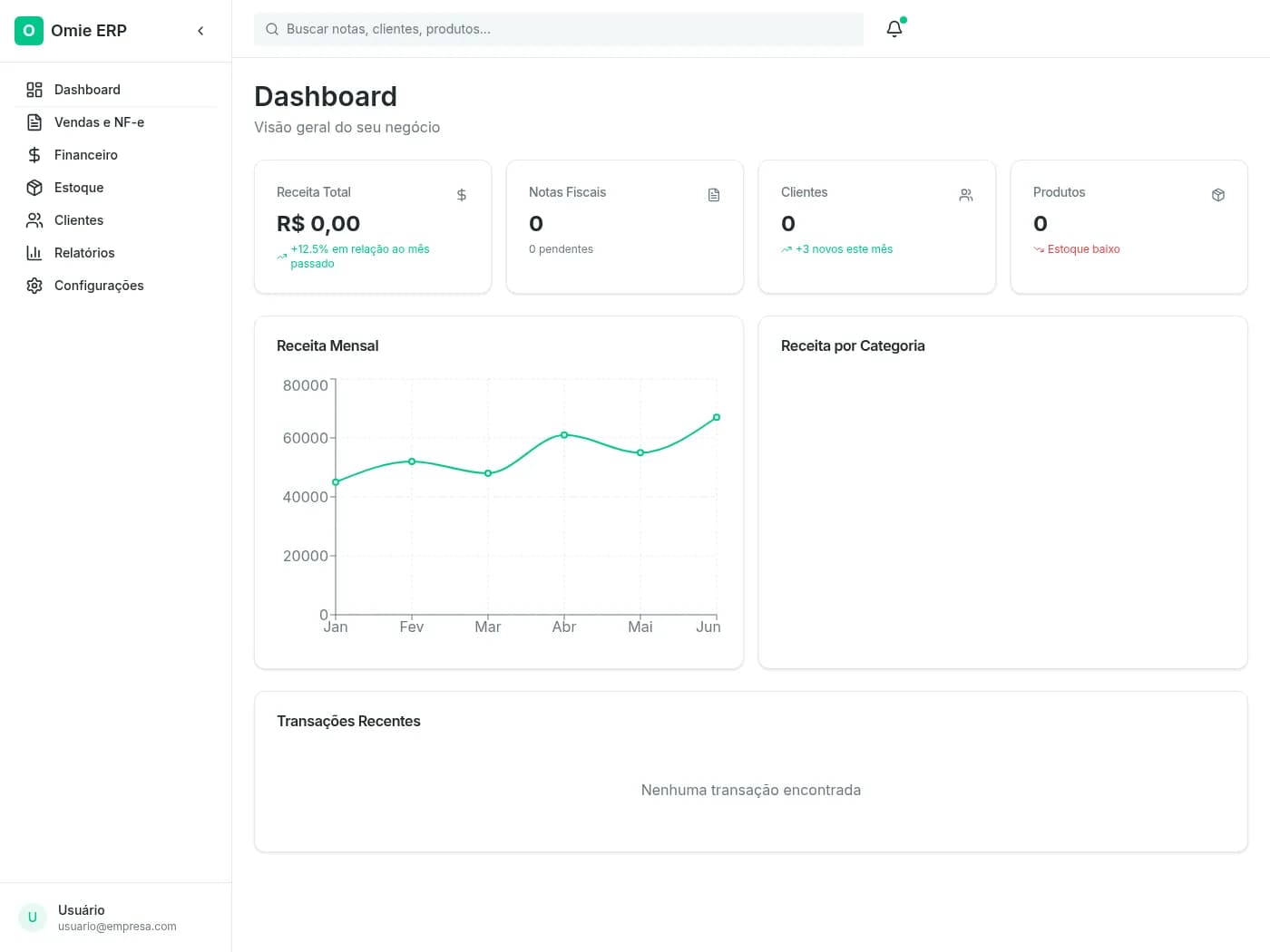 Omie ERP Clone