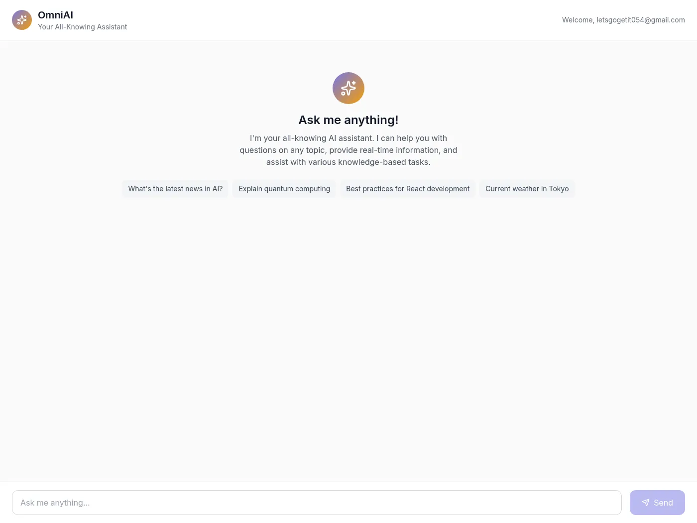 OmniAI: The All-Knowing Assistant