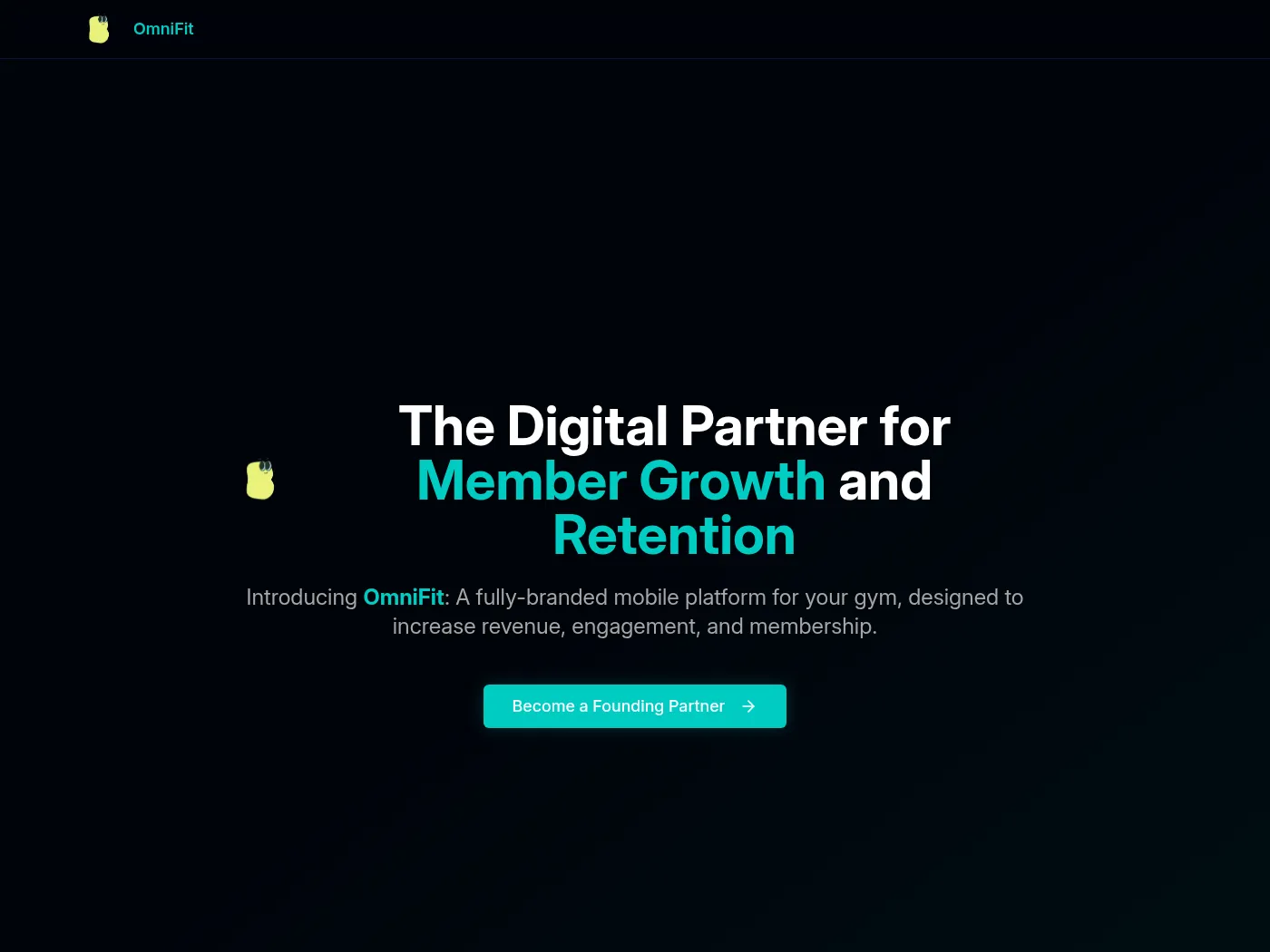 OmniFit Stealth Partner Opportunity Website
