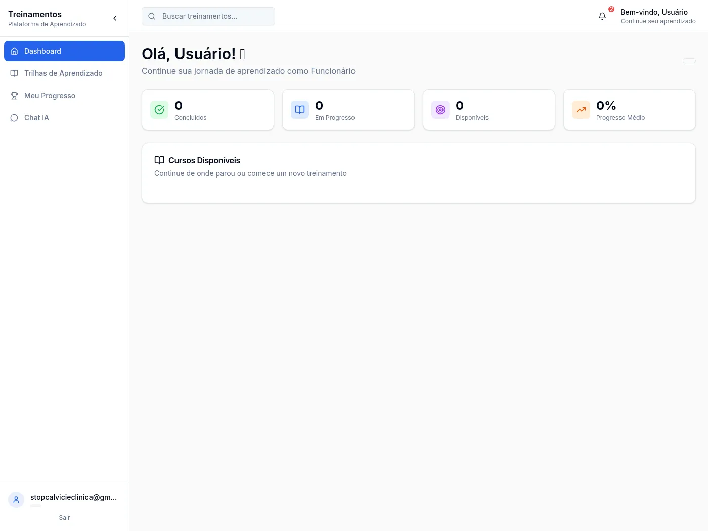 Plataforma Web de Onboarding e Treinamento Inteligente para Funcionários