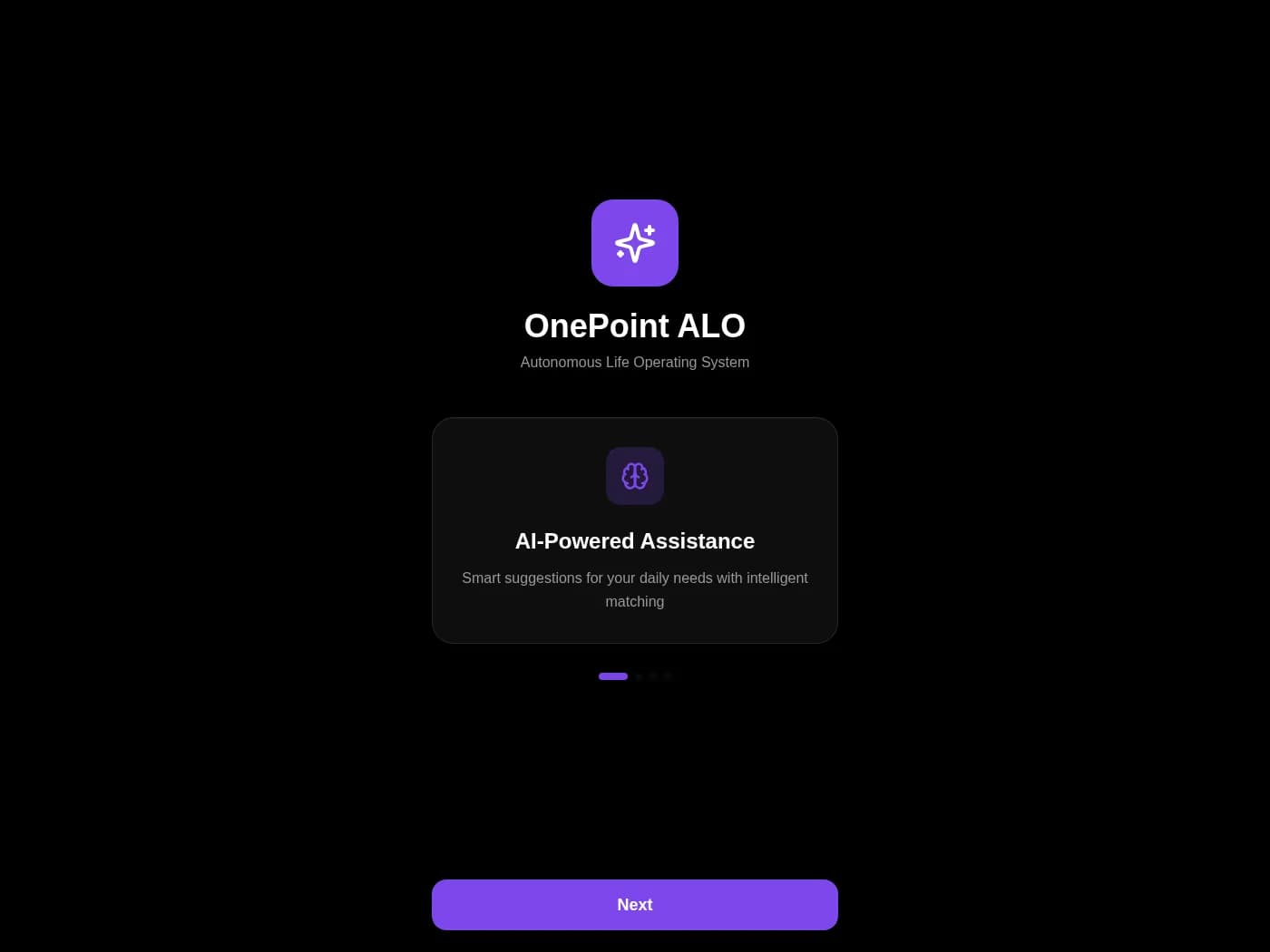OnePoint ALO - Autonomous Life Operating System