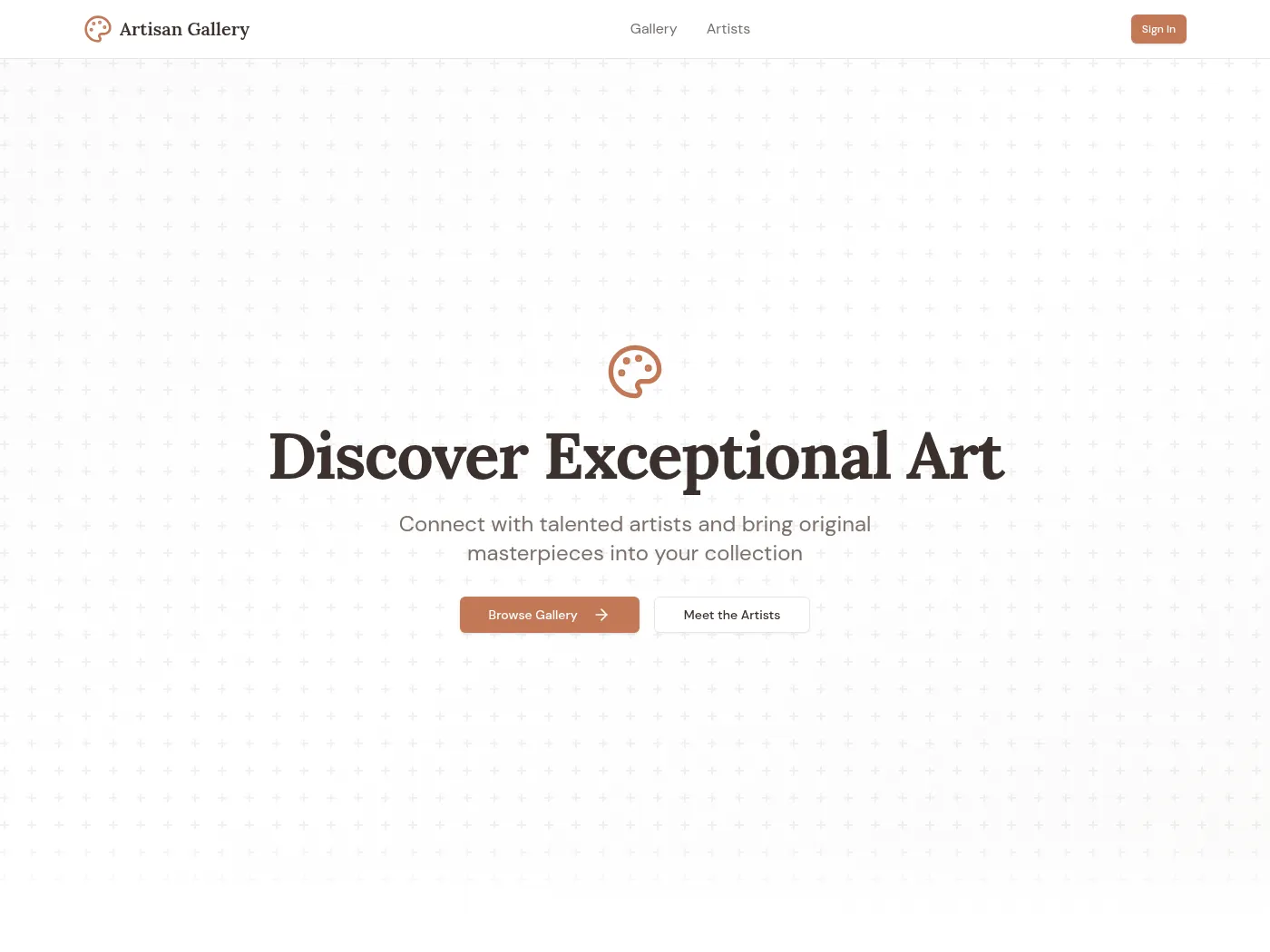 Online Art Gallery Platform