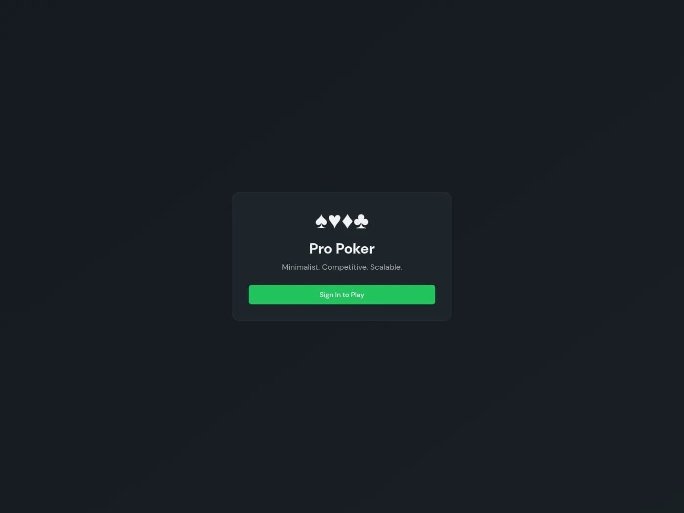 Online Multiplayer Blackjack Game