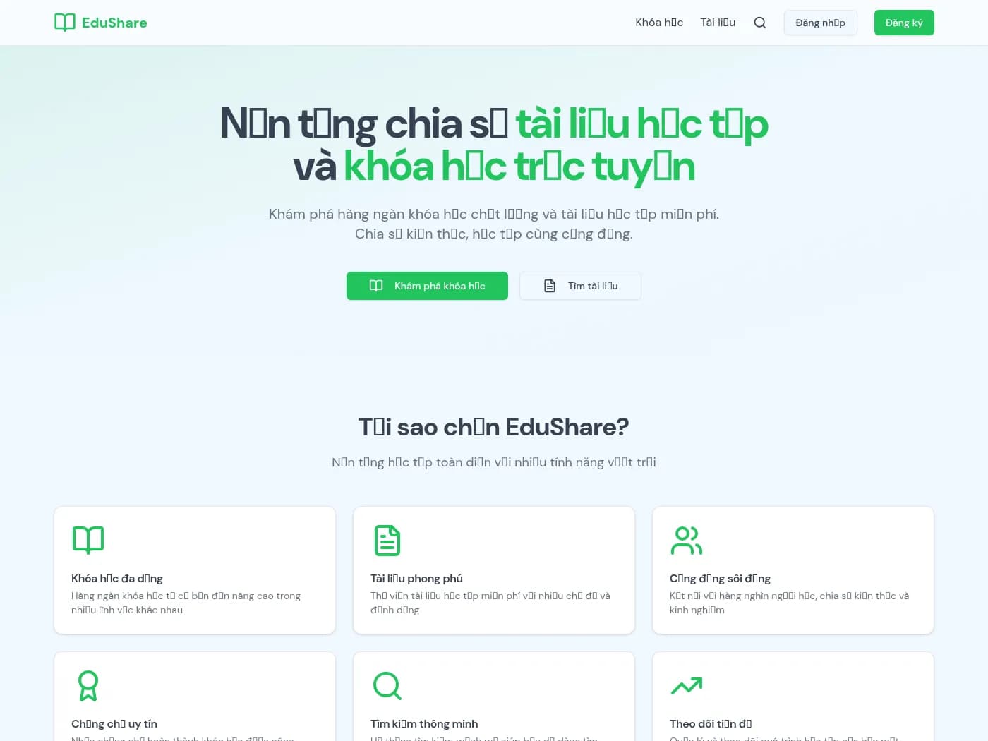 Online Learning and Study Materials Sharing Platform
