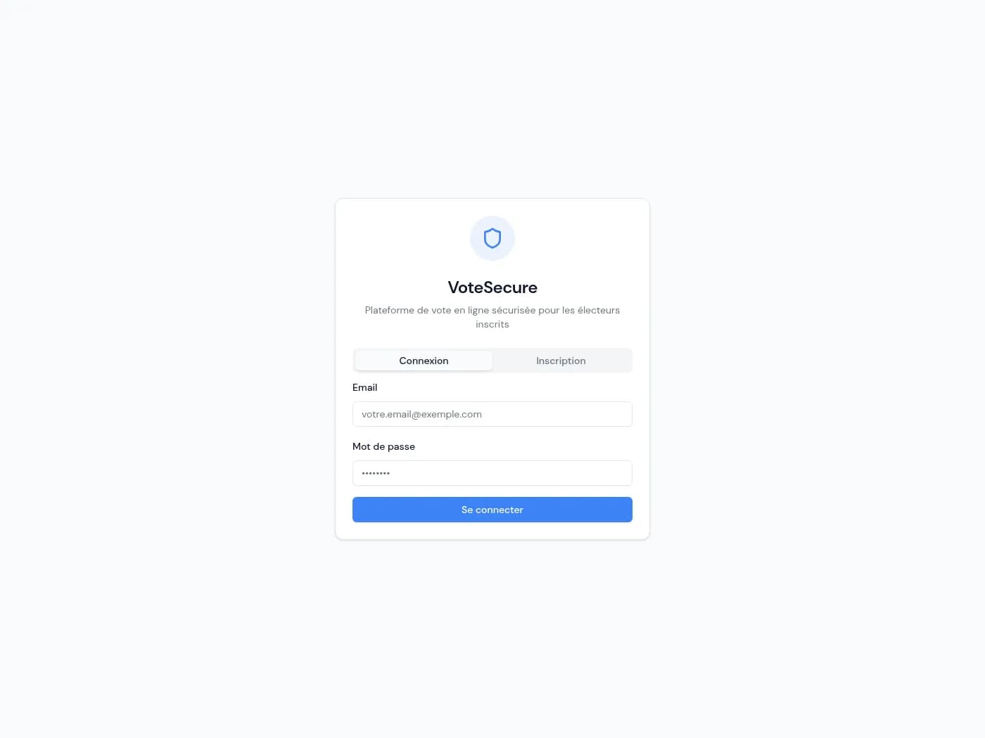 Online Voting Platform for Registered Voters