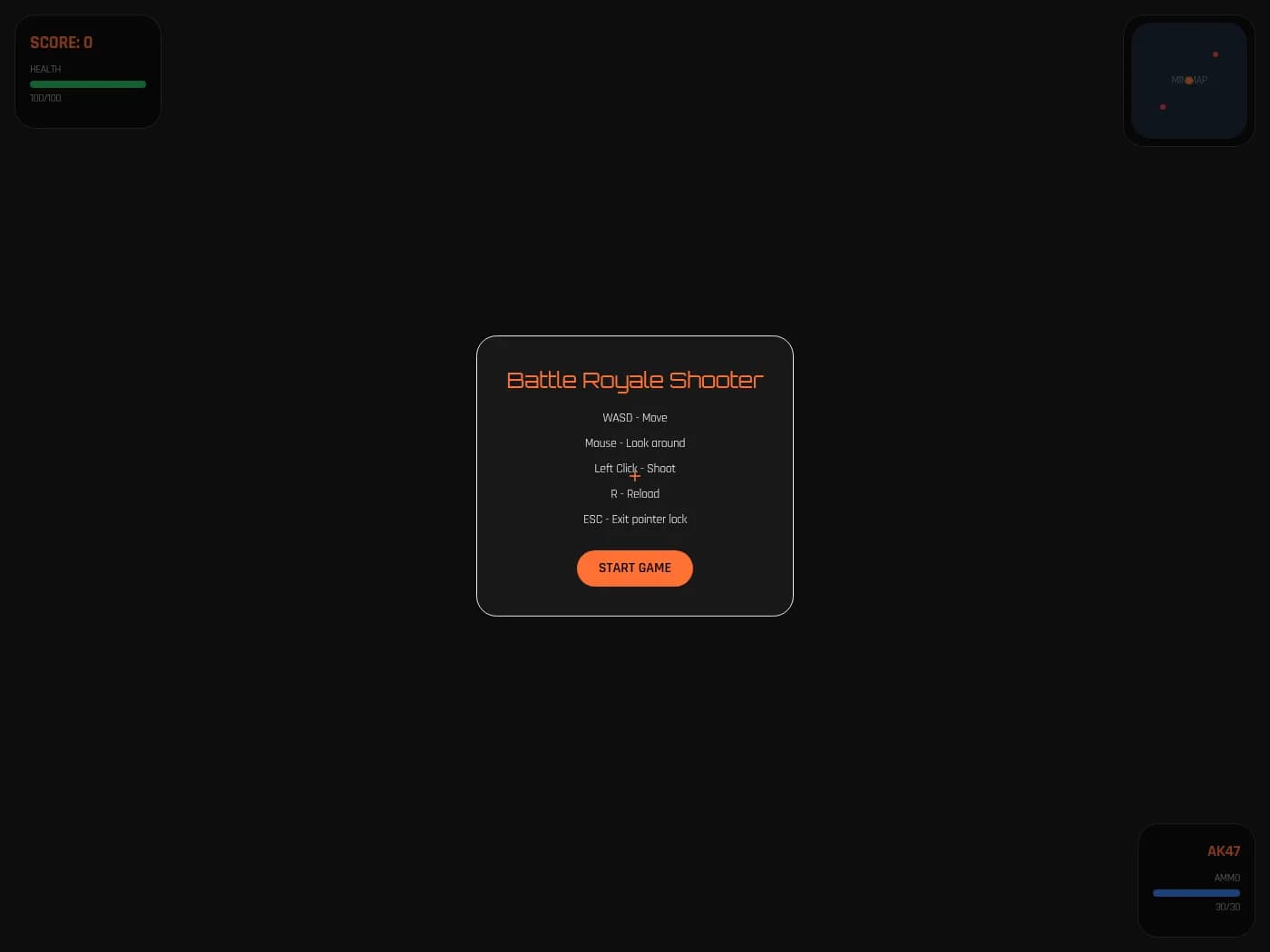 Open World Battle Royale Shooter