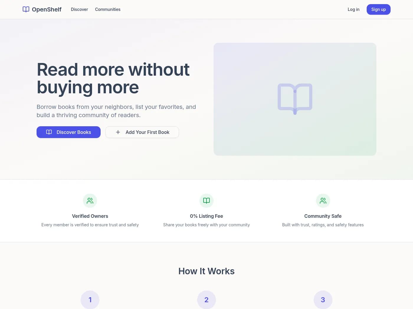 OpenShelf — Viral-Ready Community Book Lending Web App