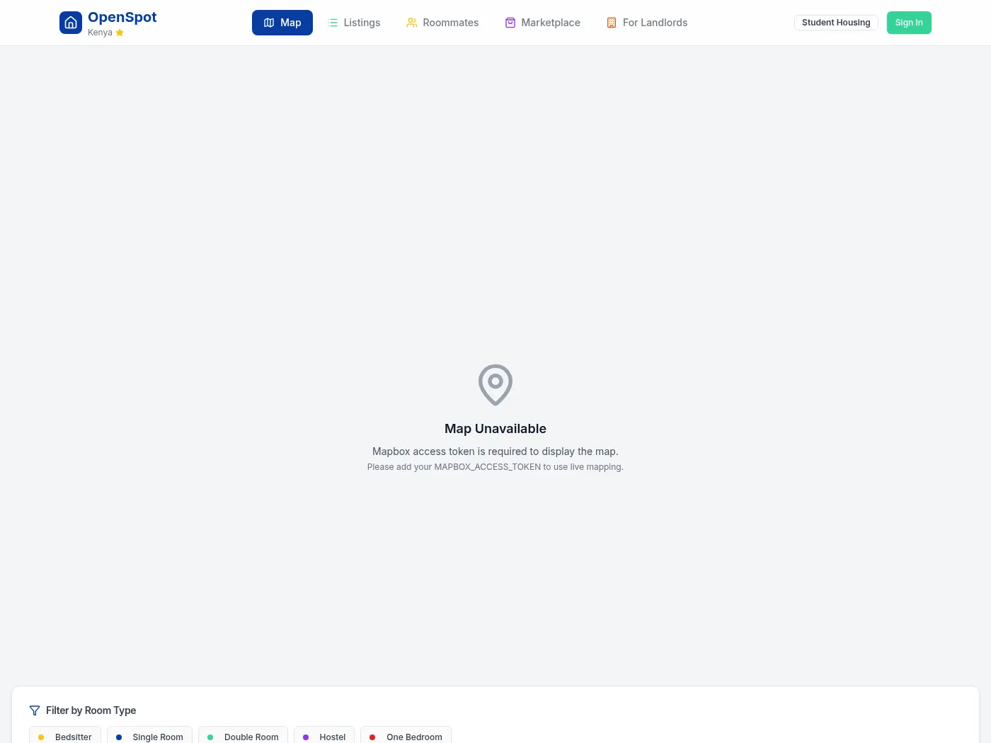 OpenSpot Kenya - The Modern Student Housing Finder