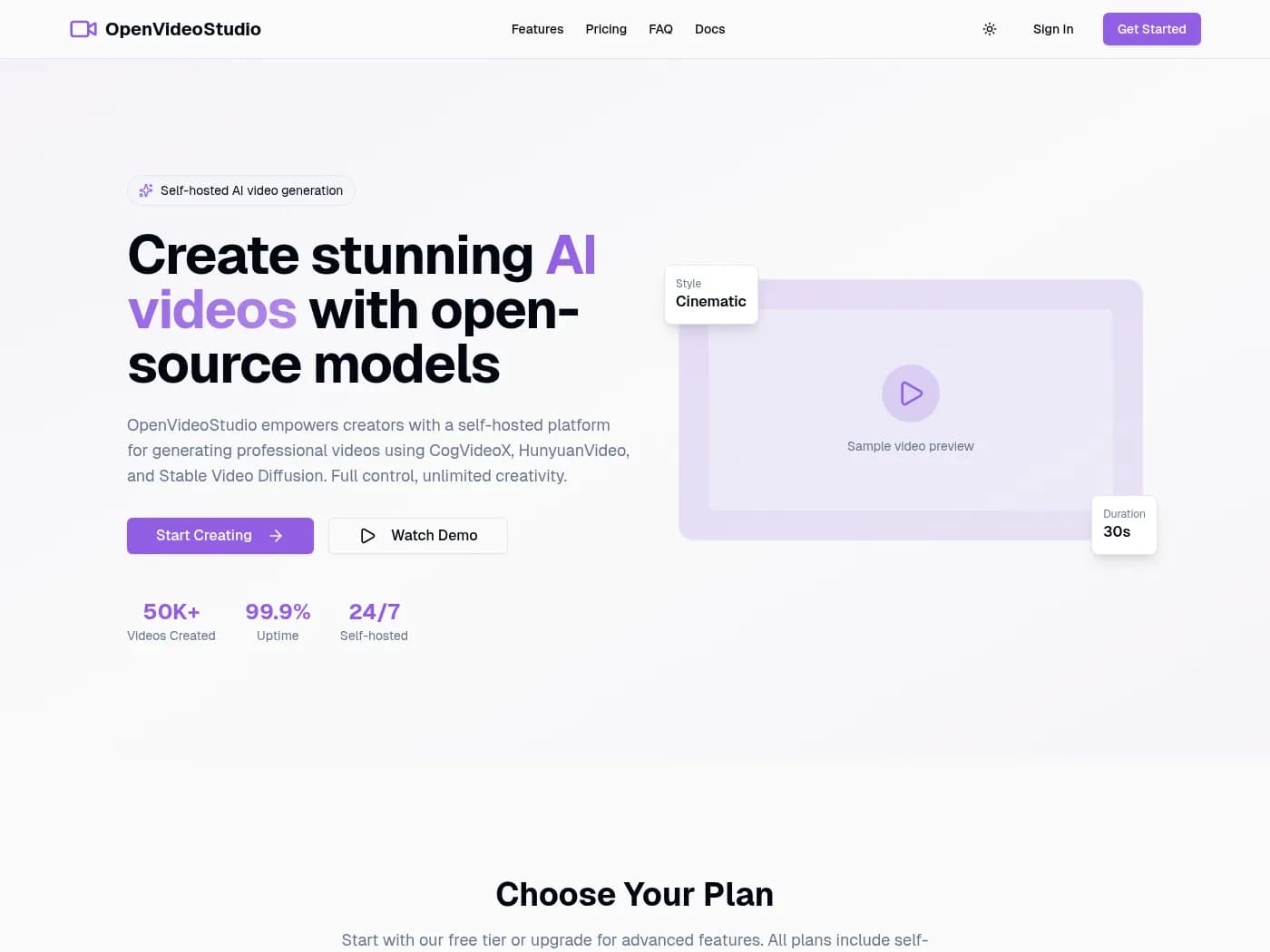 OpenVideoStudio – Self-hosted AI Video Generation SaaS
