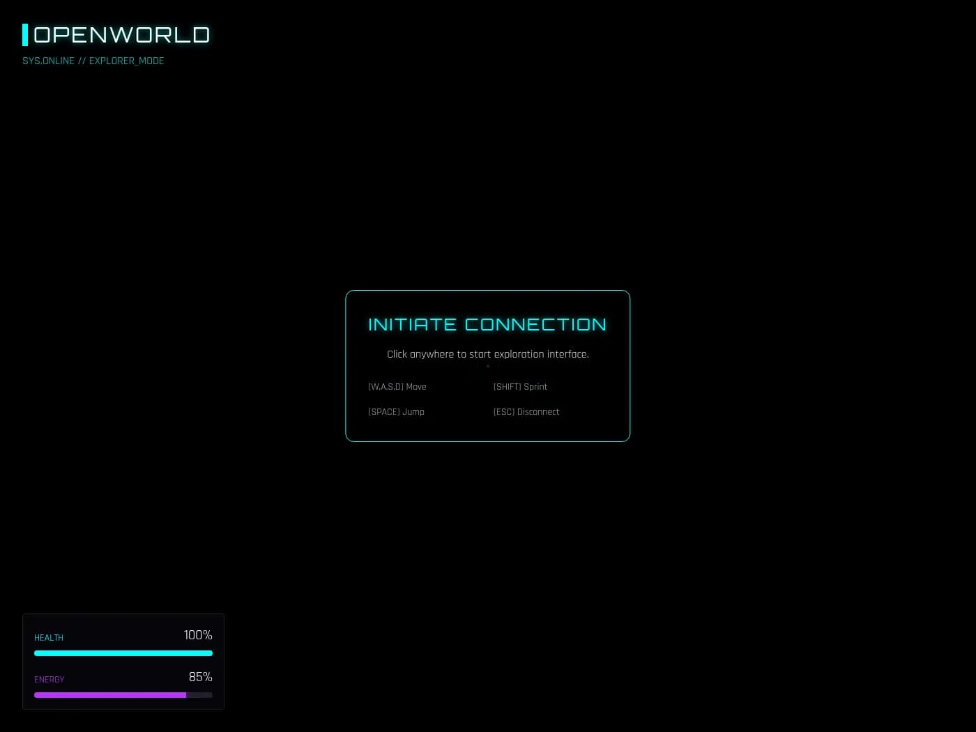 OpenWorld 3D Explorer
