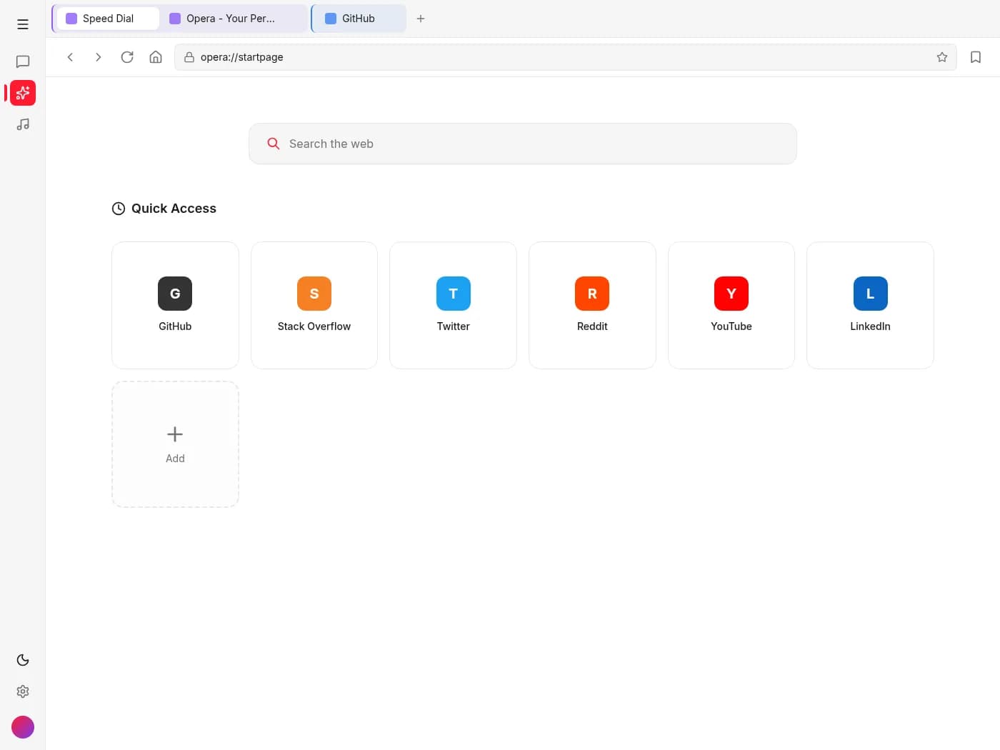Opera Browser Clone