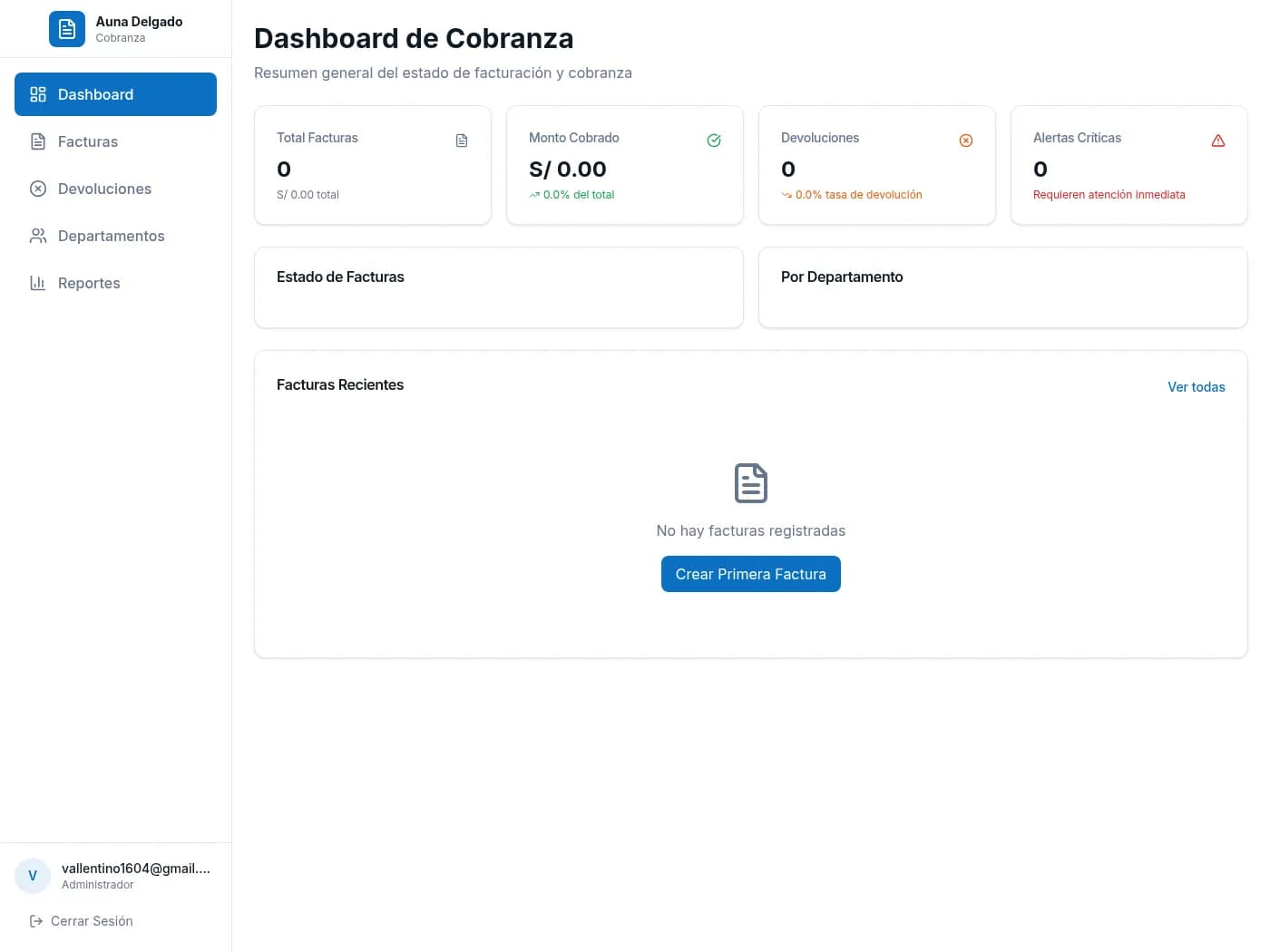 Plataforma Integral para Optimización de Cobranza en Clínica Auna Delgado