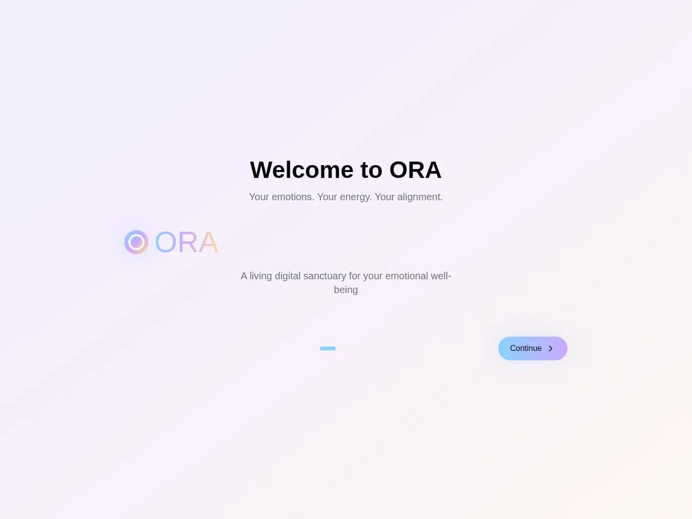 ORA — The Next-Gen AI-Powered Emotional Wellness Sanctuary