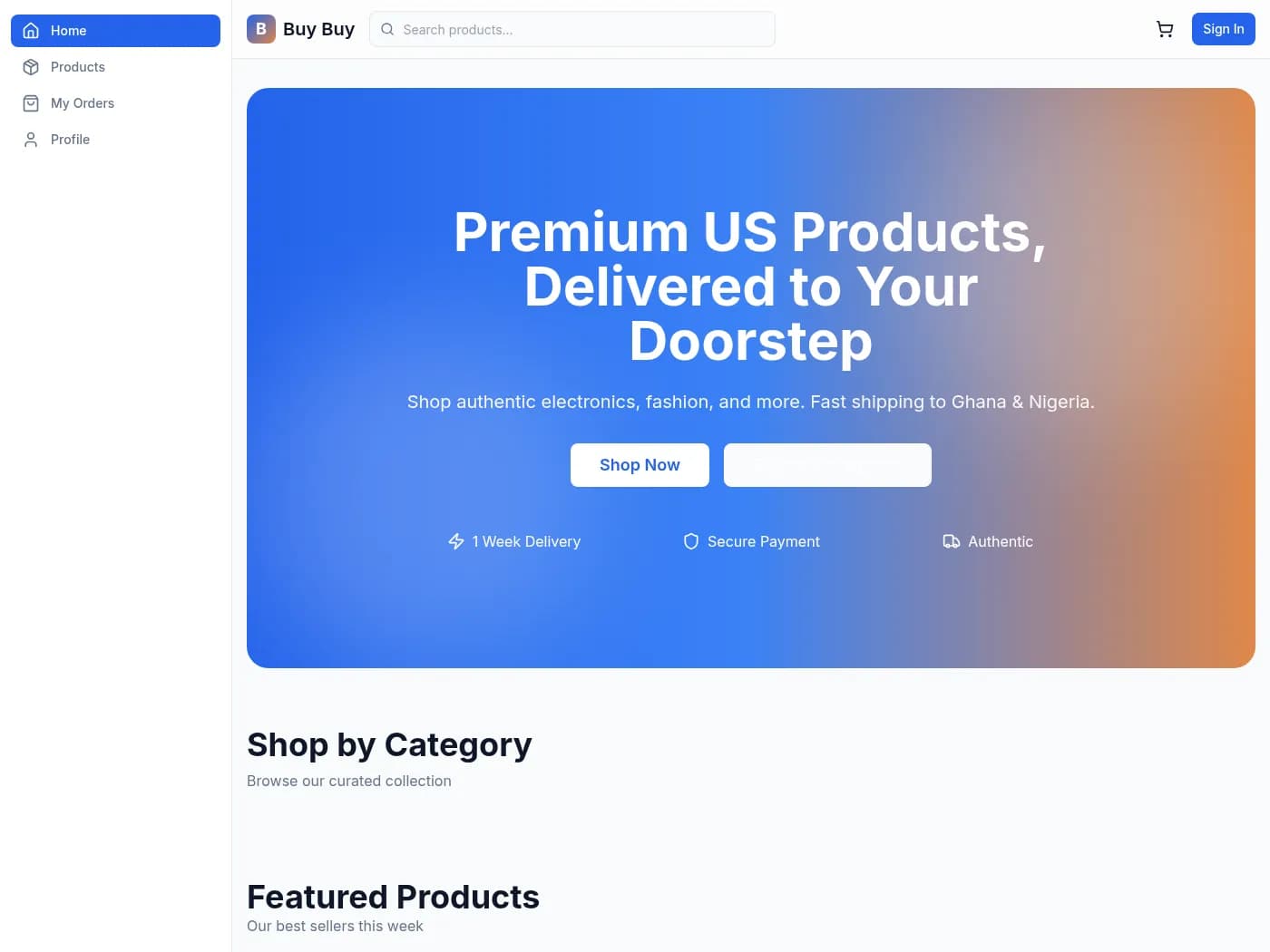 Order-as-Ticket Realtime E-commerce Platform with Seamless Admin Controls