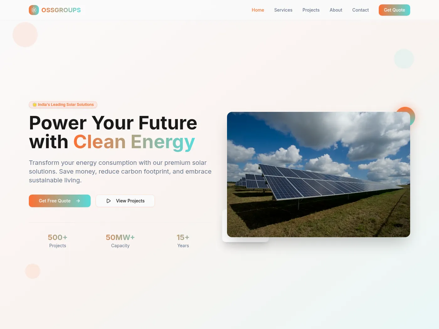 OSSGroups Website Redesign