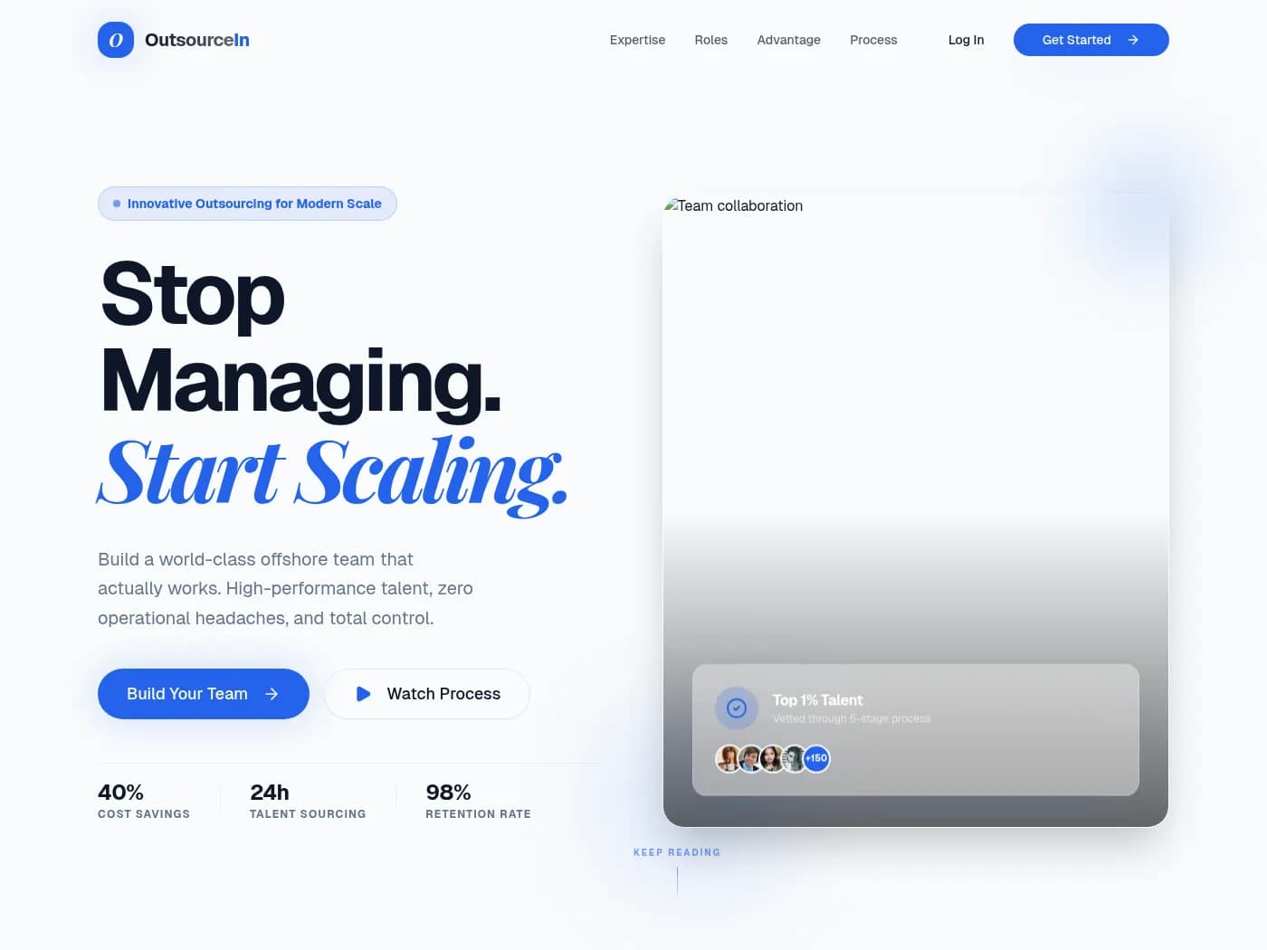 Outsource Storytelling Site