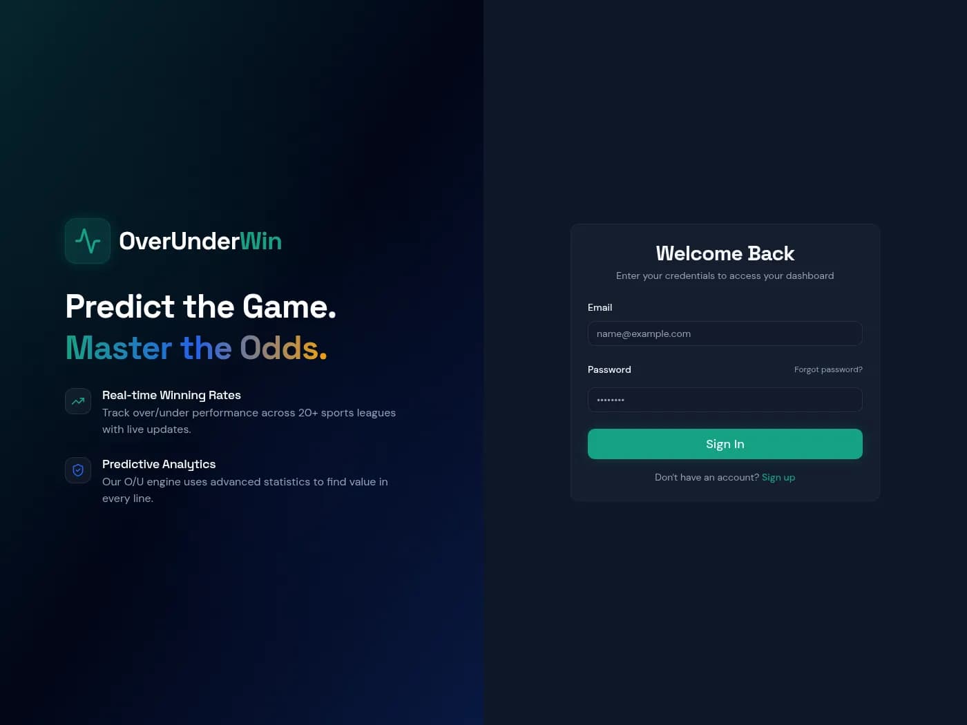 OverUnder Win Rate Bot