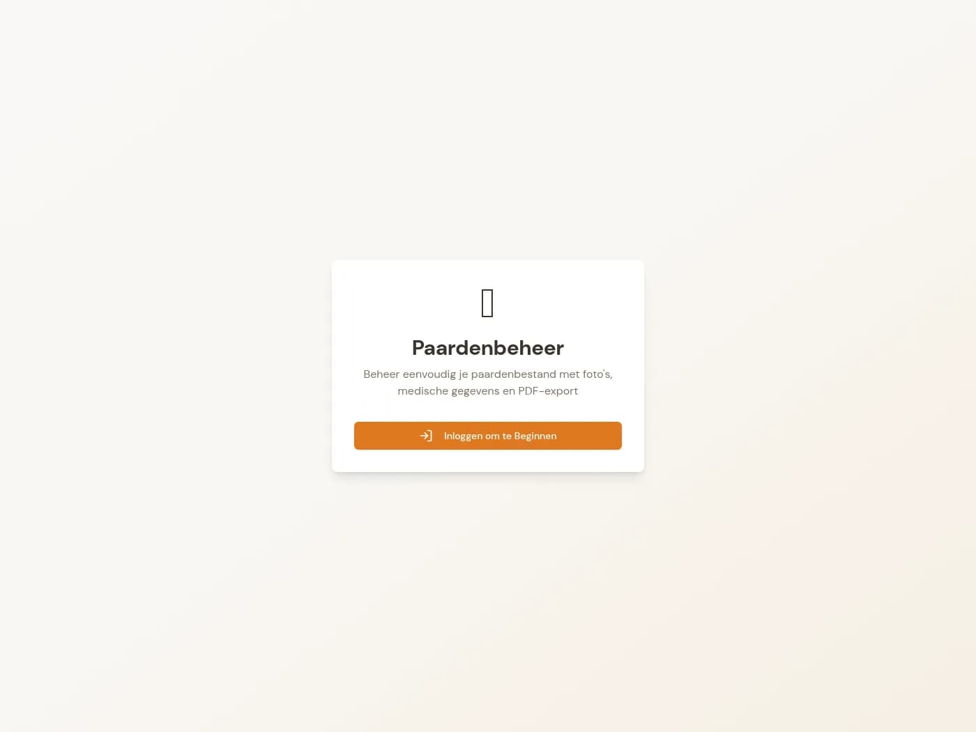Paardenbeheer: Alles-in-één Paardenbestand App