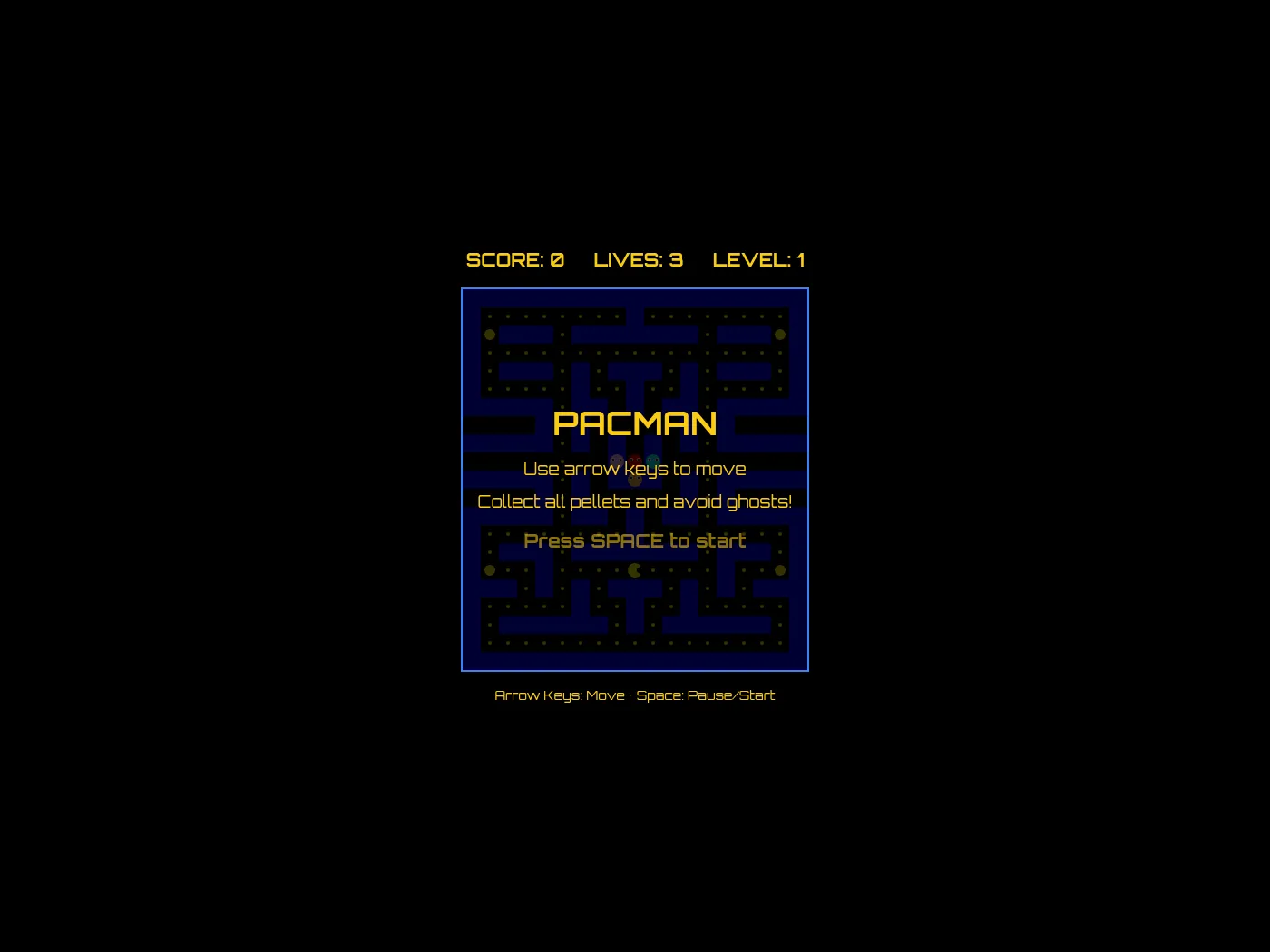 Pacman Arcade Game
