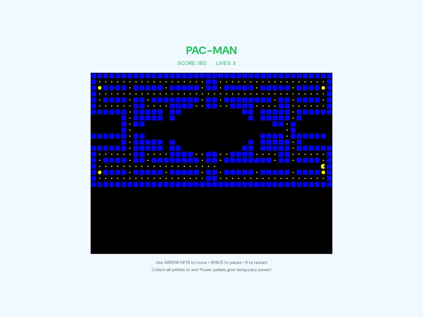 PacMan Arcade Game