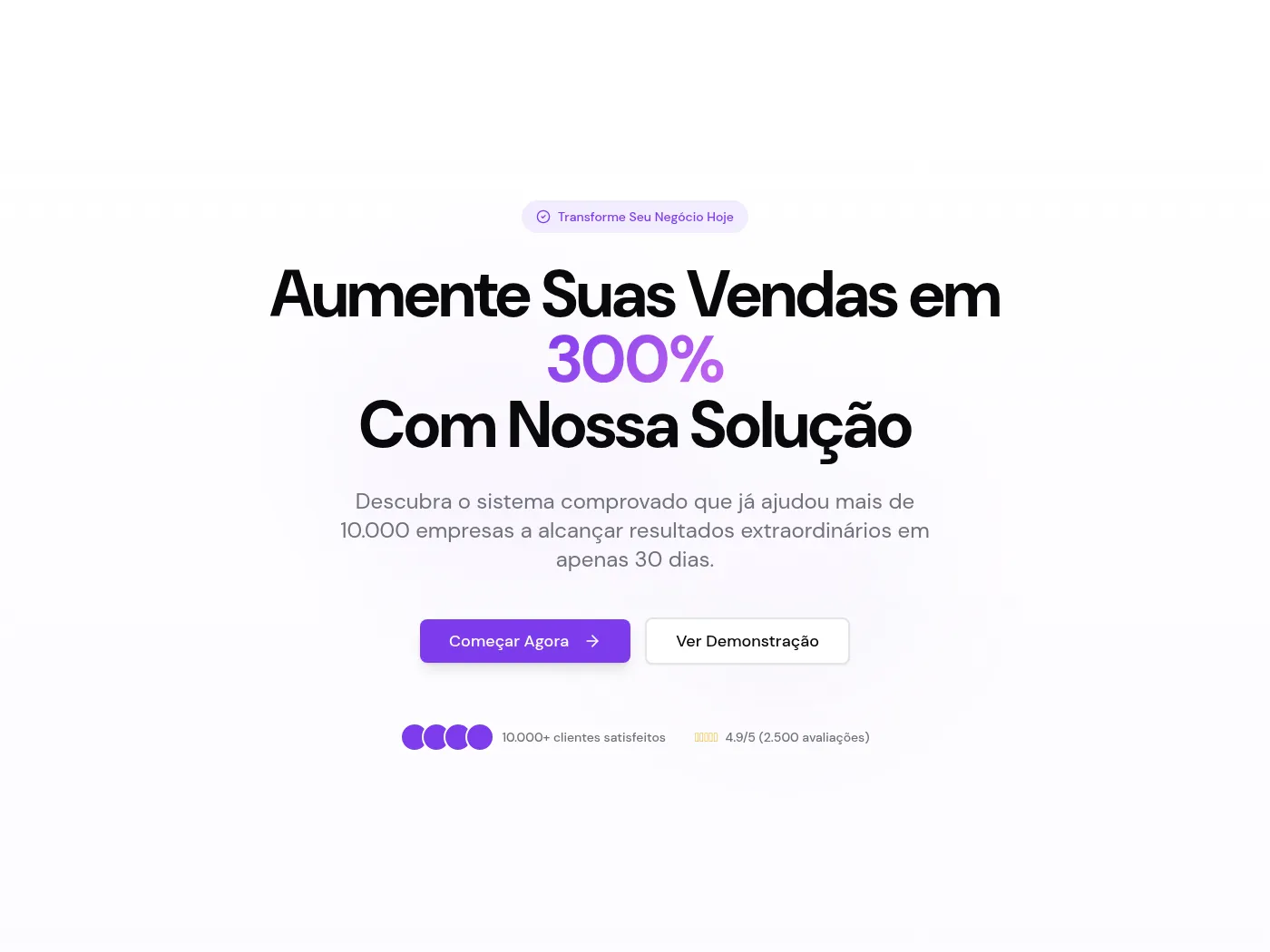 Página de Vendas Profissional