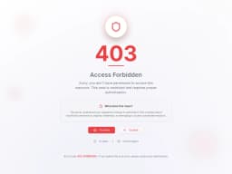 Custom 403 Error Page