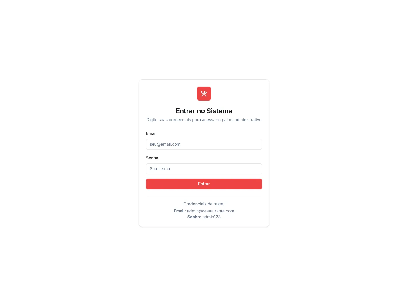 Painel Administrativo de Restaurantes com Supabase e Next.js