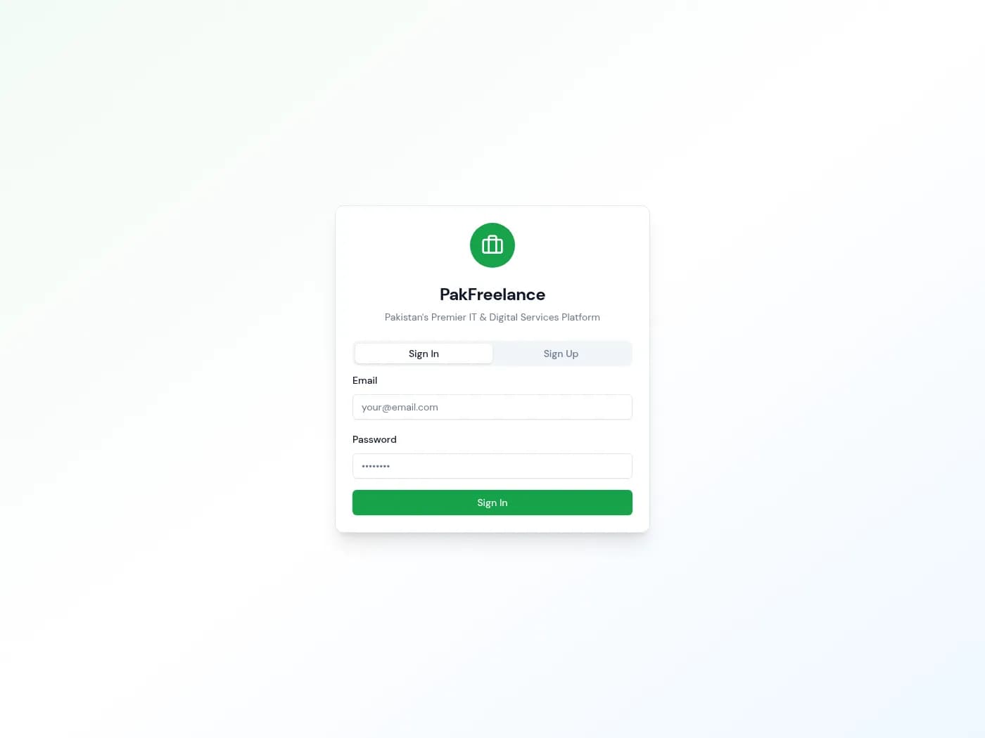 Pakistani Freelance IT & Digital Services Platform