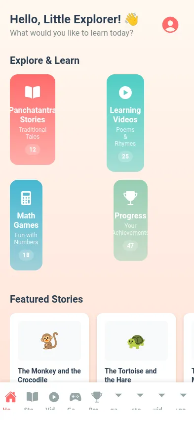 Panchatantra & Learning Hub for Kids (5-12)