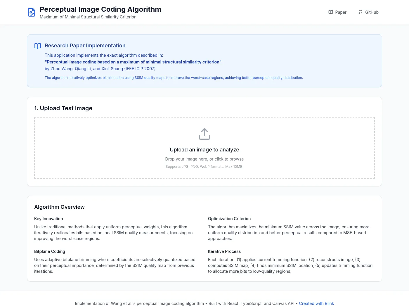 Paper Algorithm Exact Implementation