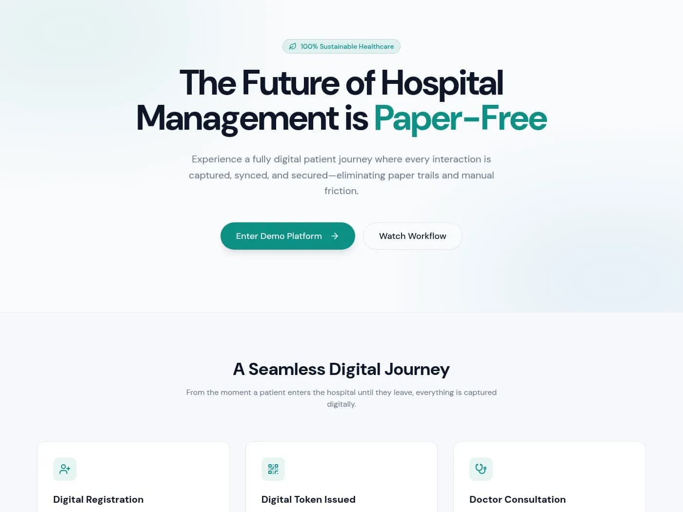 Paper-Free Hospital Demo