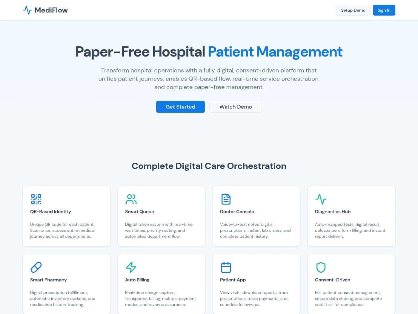 Paperless Health Orchestrator