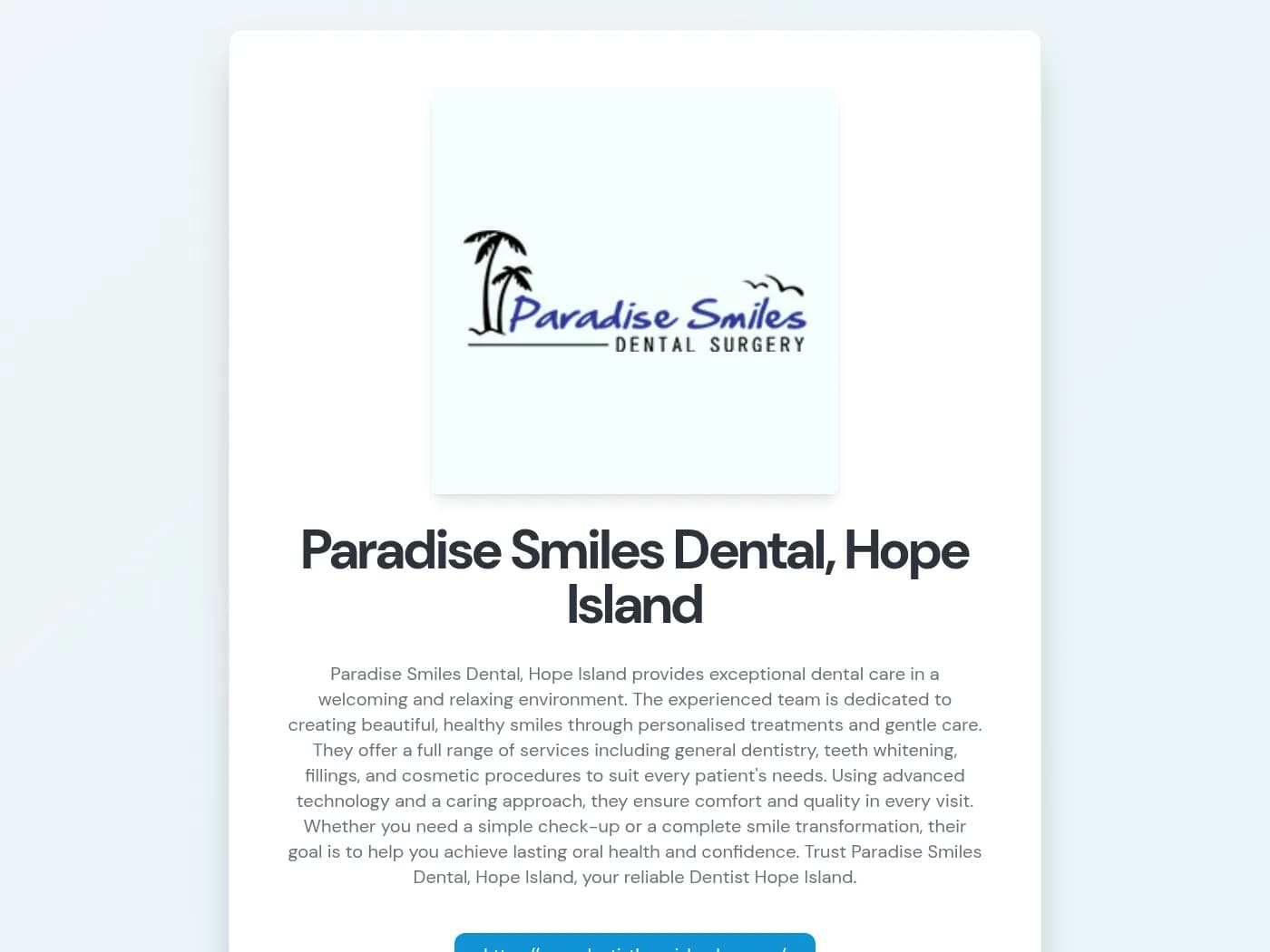 Paradise Smiles Dental
