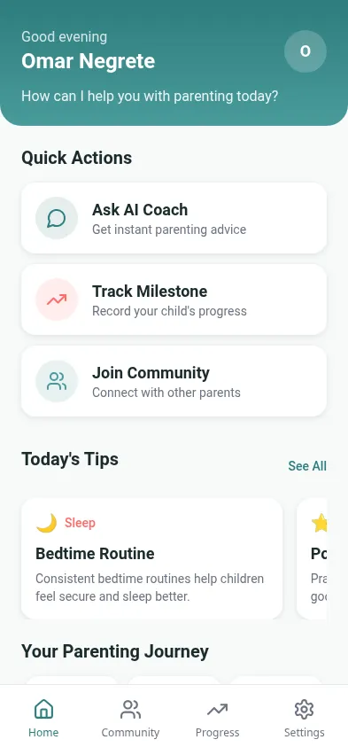 Parenting AI: Multilingual Support & Progress Tracker for Latin America