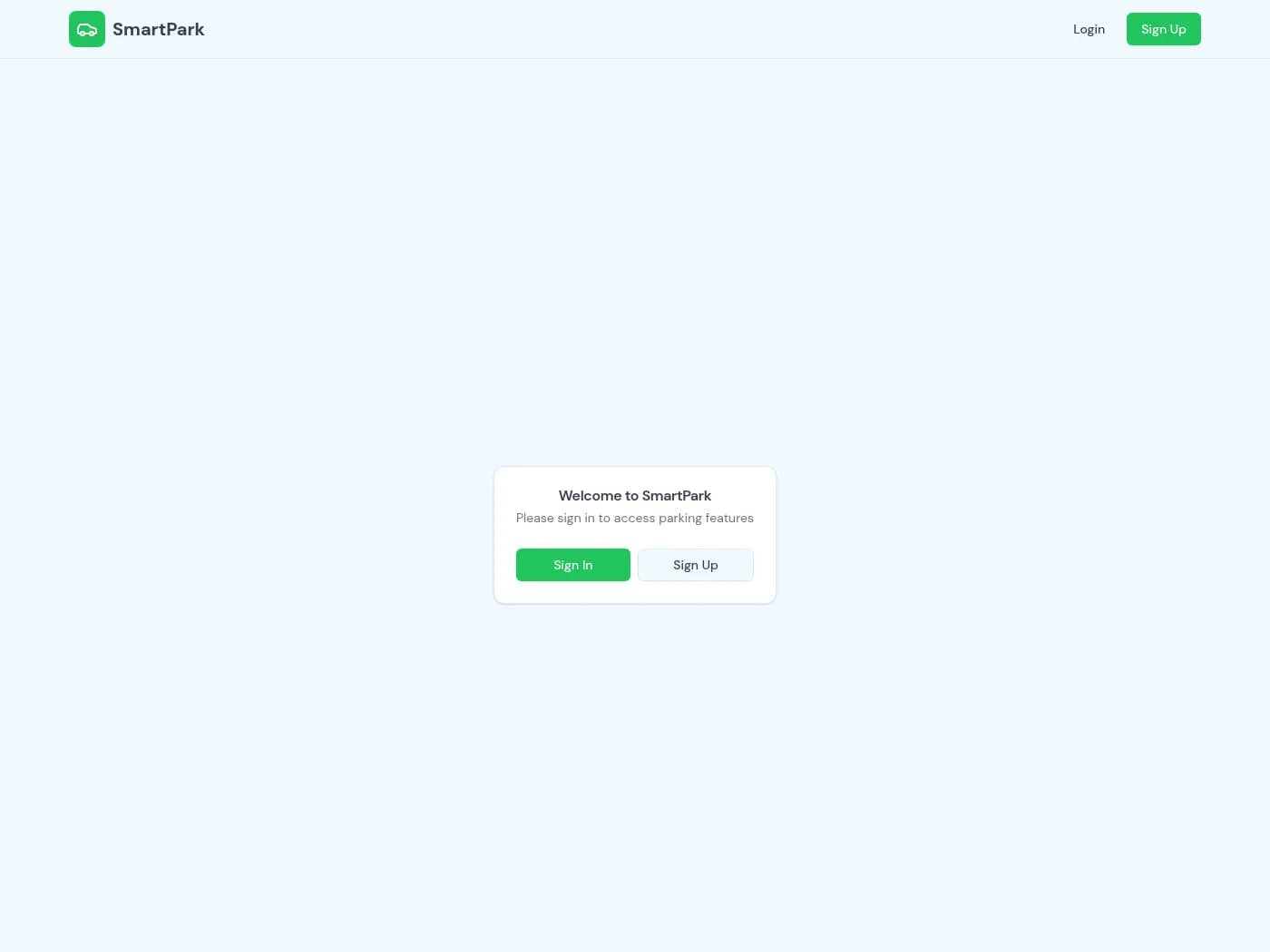 Parking Management Dashboard