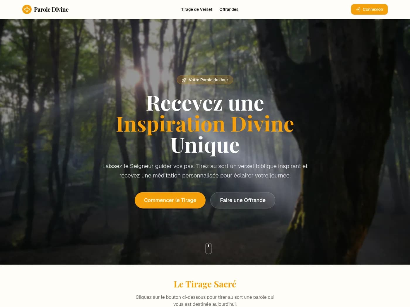 Parole Divine Générator