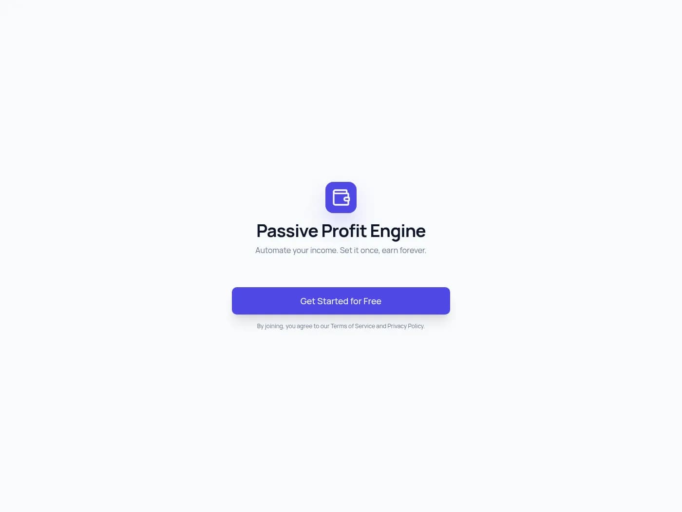 Passive Profit Engine