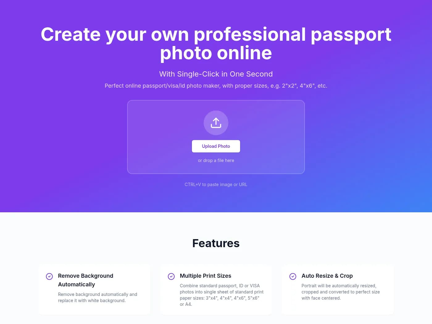 AI-Powered Passport Photo Maker