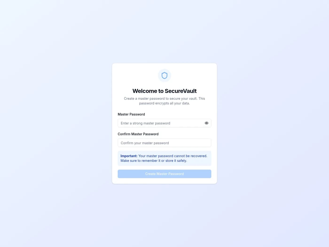 Password Manager App