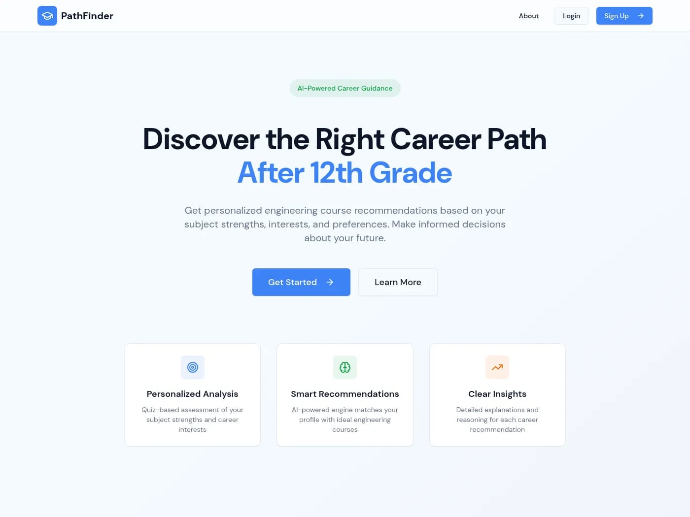 PathFinder – Career Explorer