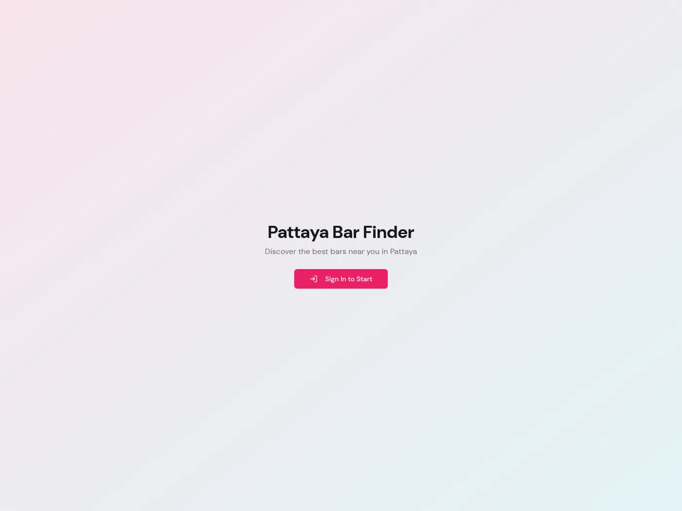 Bar Finder Pattaya