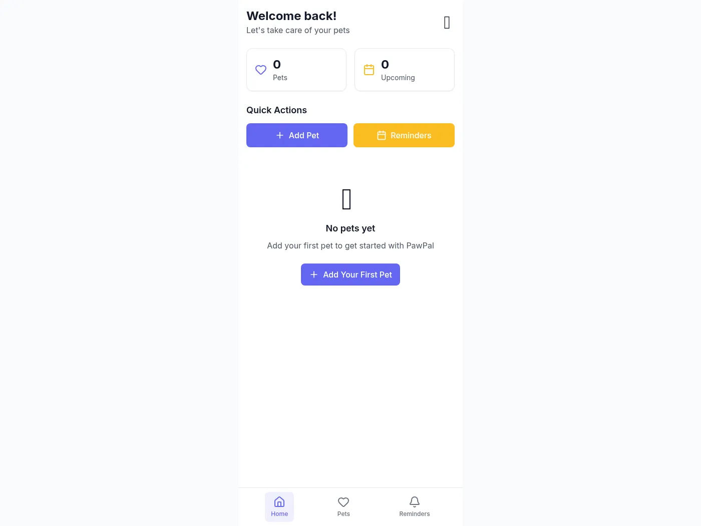 PawPal: Pet Health Manager Web App