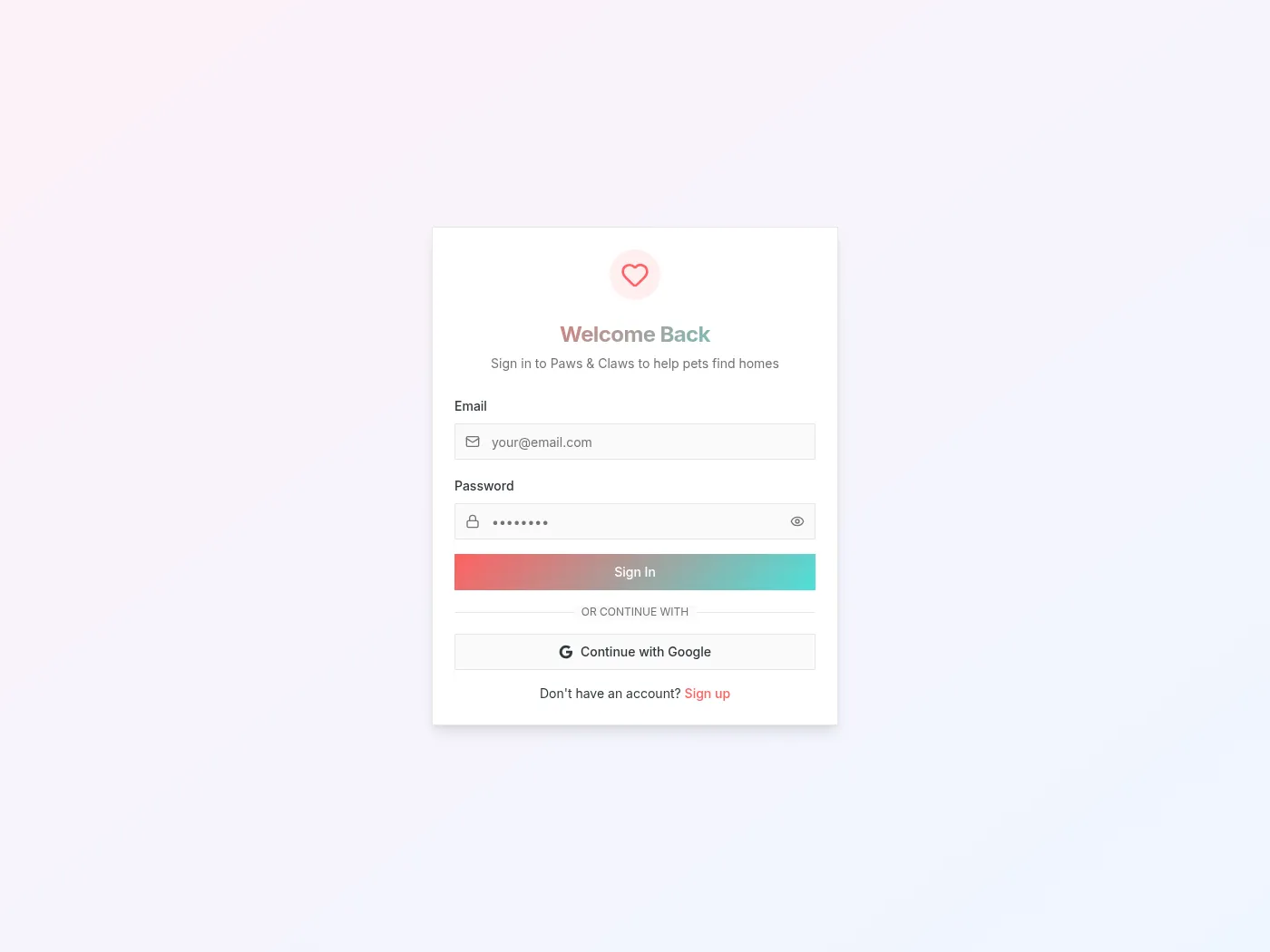 Paws & Claws: Comprehensive Pet Adoption & Rescue Web App with Multi-Role Management