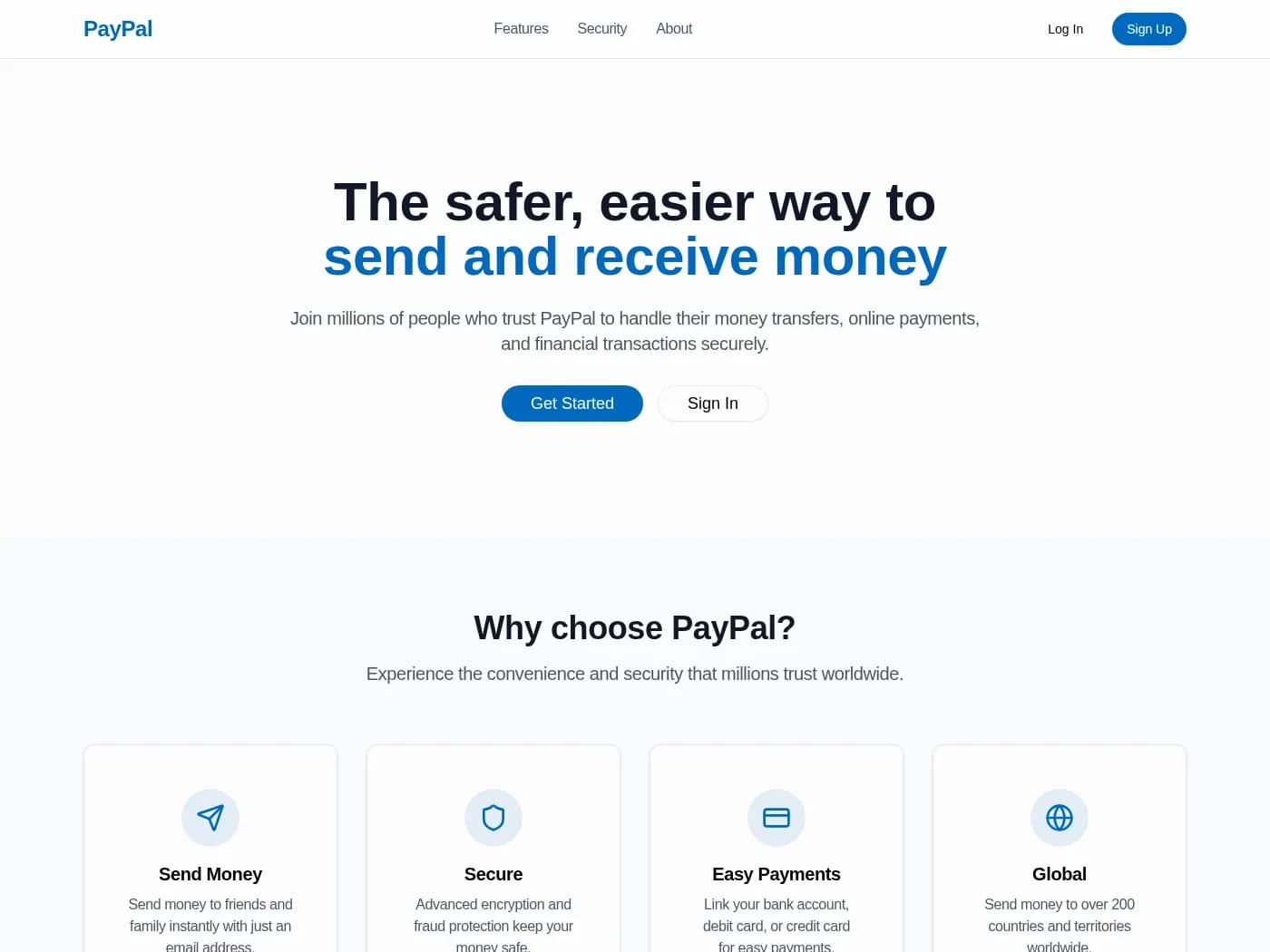 PayPal Clone