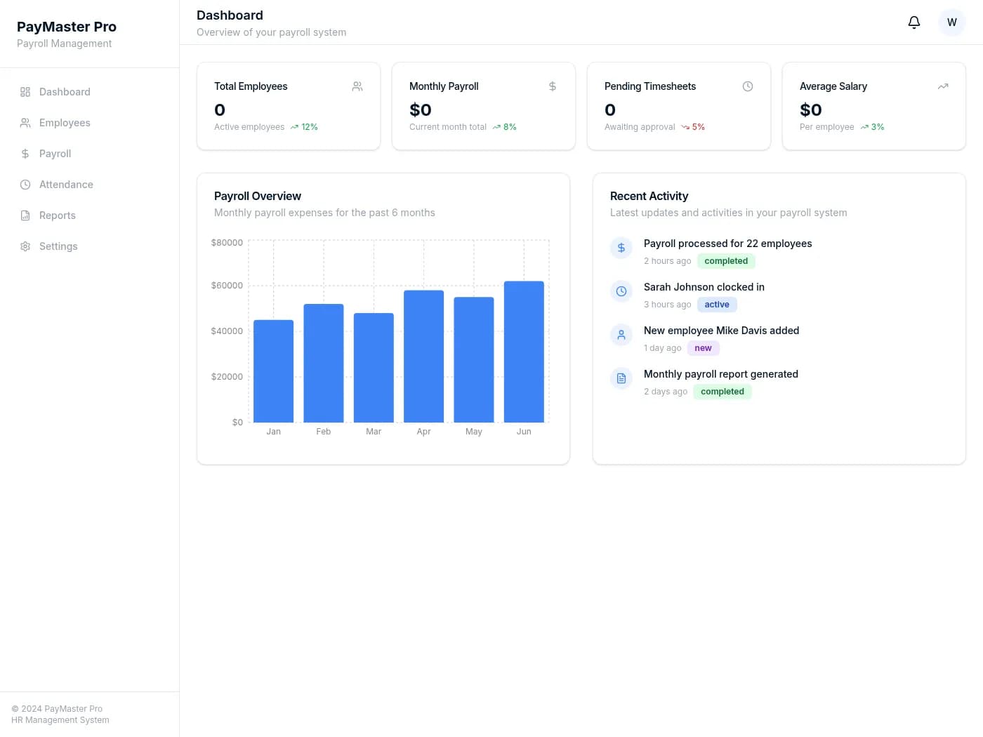 All-in-One Payroll Management App for HR Teams